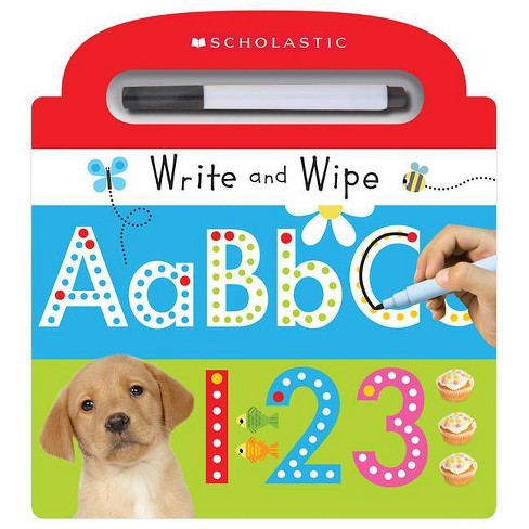 Write And Wipe Abc 123 ( Scholastic Early Learners) (mixed Media ...