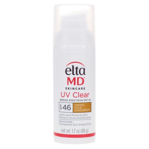 Eltamd Uv Clear Spf 46 Tinted Broad Spectrum Facial Sunscreen 1.7 Oz : Target