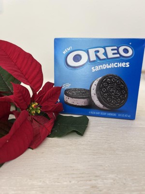 Oreo Frozen Ice Cream Dessert Sandwich - 4ct : Target