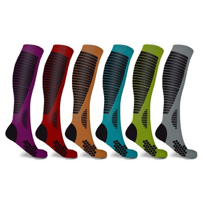 Copper Zone Copper Infused Targeted Pain Relief Knee High Compression ...