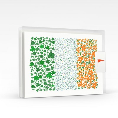 Irish Floral Flag Greeting Card Pack Set (8 Ct.) By Ramus & Co : Target