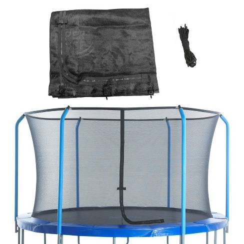 Machrus Upper Bounce Trampoline Safety Net Fits 15 Ft Round Using 6 ...