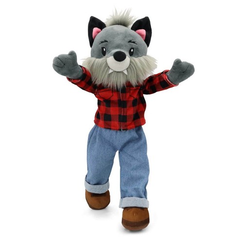 Sharewood Forest Friends 18 Inch Rag Doll Walter The Wolf : Target