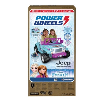 Frozen jeep wrangler power wheels store