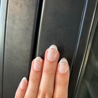 L.a. Girl Artificial Nail Tips- Oh So Shiny - Modern French Tip - 25ct ...