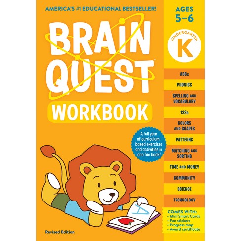 Brain Quest Workbook: Kindergarten Revised Edition - (brain Quest ...