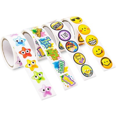 Bright Creations 2730 Teacher Stickers, Small Reward Chart Stars ...