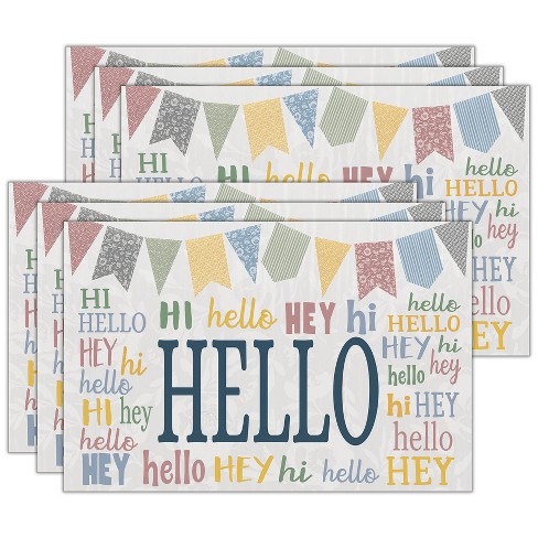 Teacher Created Resources® Classroom Cottage Hello Postcards, 30 Per ...