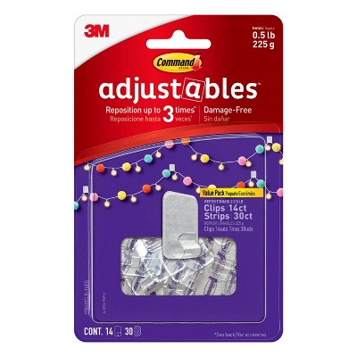 Command Decorating Clips Clear : Target