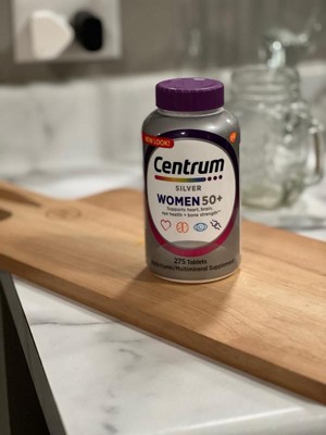 Centrum Silver Women 50+ Multivitamin / Multimineral Dietary Supplement ...