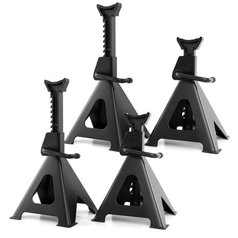 Costway 4 Pairs 13,000 Lbs Capacity Jack Stands With 14"-23" Adjustable ...