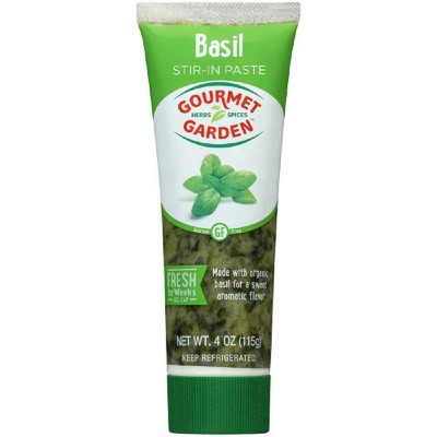 Gourmet Garden Gluten Free Basil Stir-in Paste - 4oz : Target