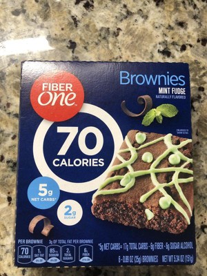 Fiber One Chocolate Fudge Brownies - 10.6oz - 12ct : Target