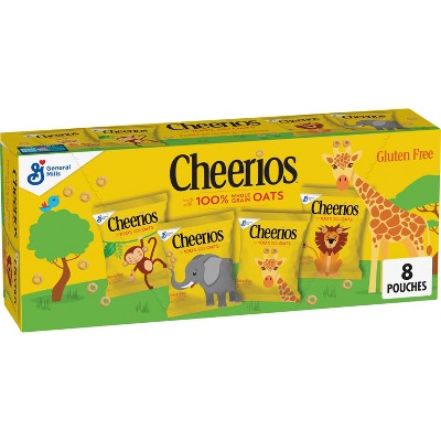 Cheerios On The Go Pouches - 8ct / 7.33oz : Target