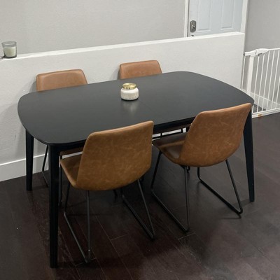 Astrid Mid-century Drop Leaf Dining Table Natural - Threshold™ : Target