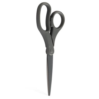 Jam Paper 8" Multi-purpose Precision Scissors - Gray : Target