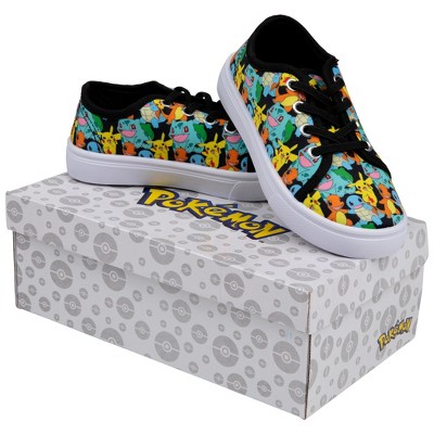 Kids Nintendo Pokémon The Original Four Types All Over Print Shoes ...
