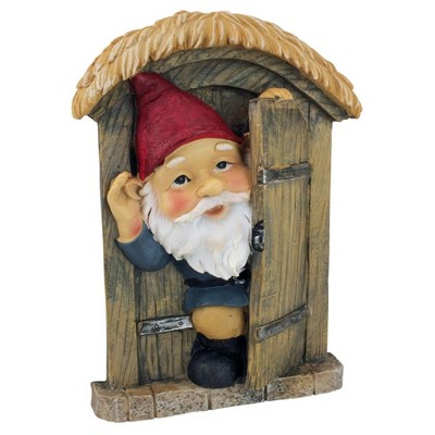 Design Toscano The Knothole Gnomes Garden Welcome Tree Sculpture ...