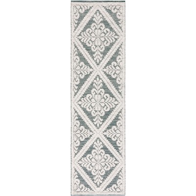 Vermont Vrm306 Hand Woven Runner Rug - Ivory/green - 2'3"x8' - Safavieh ...