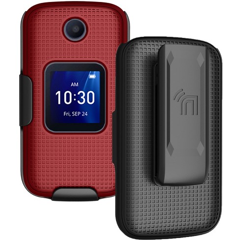 Nakedcellphone Case And Belt Clip Holster For Alcatel Go Flip 4, Tcl ...
