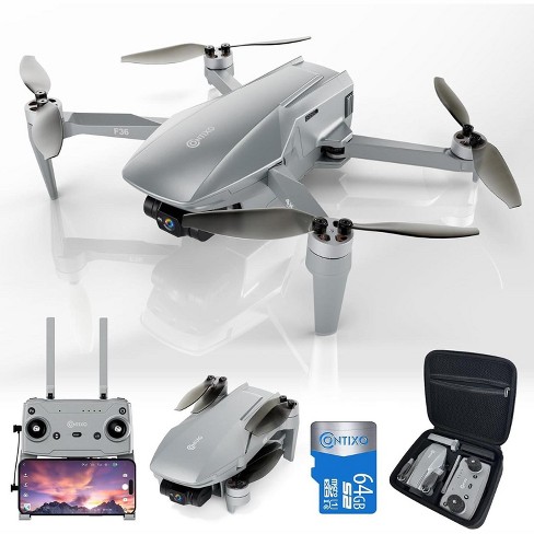 Contixo F36 Silver Horizon Fpv Drone With 4k Camera & 64gb Card : Target