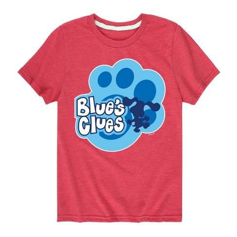 Blue's Clues & You! Blue Clues Paw Logo Short Sleeve Graphic T-shirt ...