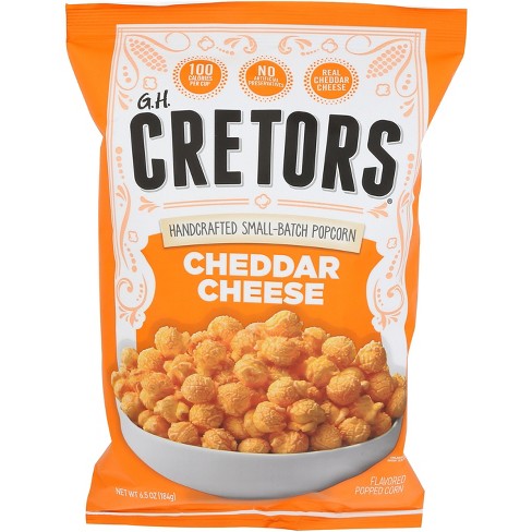 G.h Cretors Cheddar Cheese Popcorn - Case Of 12 - 6.5 Oz : Target