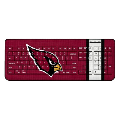 Keyscaper Nfl Stripe Wireless Usb Keyboard - Arizona Cardinals : Target