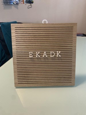 Pearhead Wooden Letterboard : Target