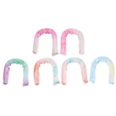 Unique Bargains Heatless Hair Curler Curling Rod Champagne 2 Set : Target