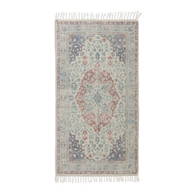 Park Hill Collection Woven Leather Stripe Rug : Target
