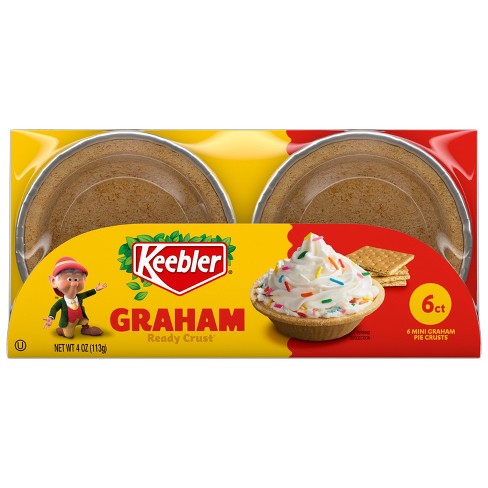 Keebler Ready Crust Graham Pie Crust - 4oz/6ct : Target