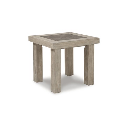 Signature Design By Ashley Casual Hennington End Table Light Brown : Target
