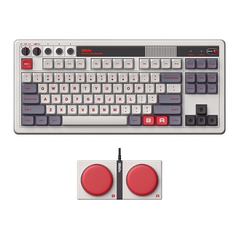 8bitdo Retro Bluetooth Mechanical Gaming Keyboard, Programmable - N ...