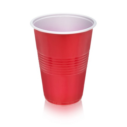 True Red Party Cups, Disposable Cups, Drink Cups For Cocktails And Beer ...