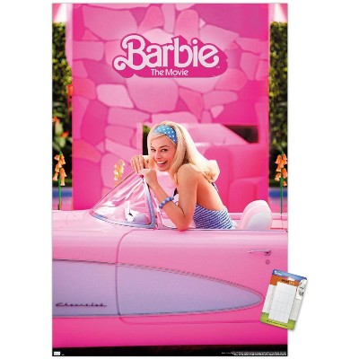Trends International Mattel Barbie: The Movie - Hi Grid Unframed Wall ...