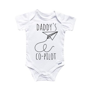 Copilot Pilot Airplane Onesie® Baby Boy Girl Clothes Infant Bodysuit ...