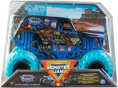 Monster Jam Official Max D Monster Truck, Die-cast Vehicle 1:24 Scale ...