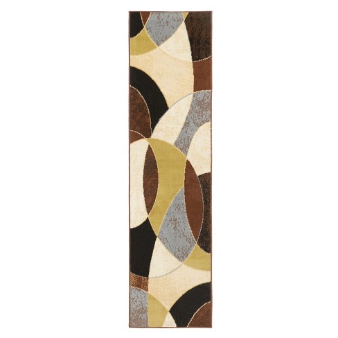 Home Dynamix Optimum Napoli Contemporary Geometric Runner Area Rug ...