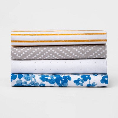 Twin/twin Xl Printed Microfiber Sheet Set Light Purple Daisy - Room ...