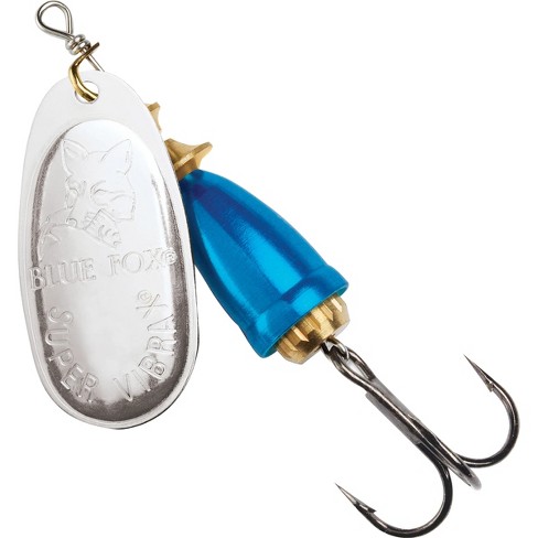 Blue Fox Classic Vibrax 2 Fishing Lure - Silver/chrome/blue : Target