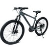 26 Inch All-Terrain Mountain Bike with Disc Brakes, 21-Speed Drivetrain ...