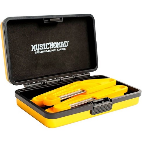 Music Nomad 5-piece Bass Guitar Diamond-coated Nut File Set : Target