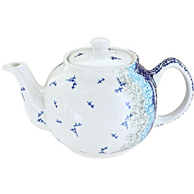 Blue Rose Polish Pottery Unity Medium Teapot : Target
