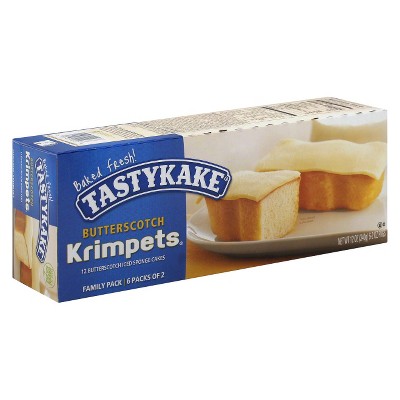 Tastykake Butterscotch Krimpets - 12ct : Target