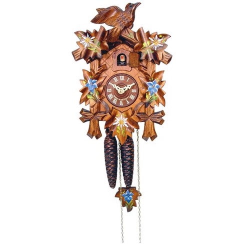 Engstler Weight-driven Cuckoo Clock - Full Size - 9.25"h X 6.75"w X 6"d ...