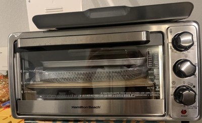 Hamilton Beach Sure-crisp Air Fryer Toaster Oven Black - 31418 : Target