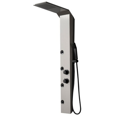 Bwe 4-jet Rainfall Shower Tower Shower Panel System With Waterfall ...