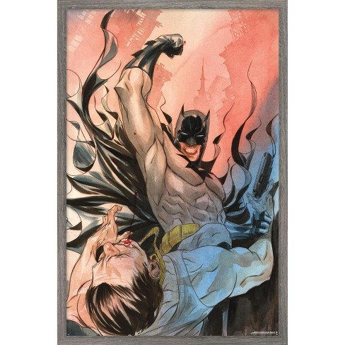 Trends International Dc Comics Batman - Uppercut Framed Wall Poster ...