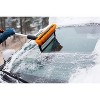 Snow Moover 39" Extendable Car Snow Brush With Squeegee & Ice Scraper ...